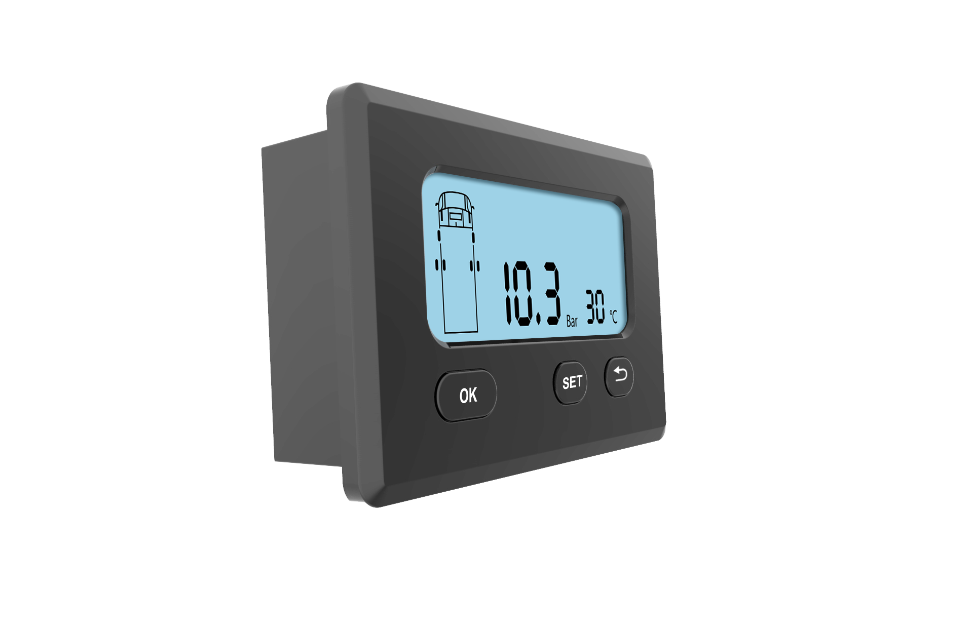 6 wheel embedded Monitor Bus RS232 external Tpms from China ...